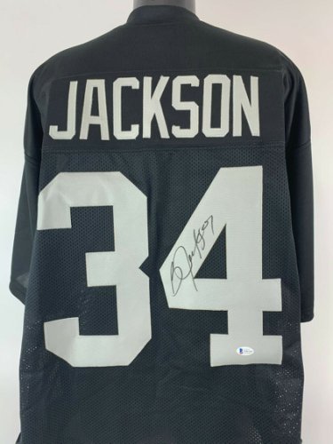 Bo Jackson Autographed Memorabilia | Signed Photo, Jersey, Collectibles ...