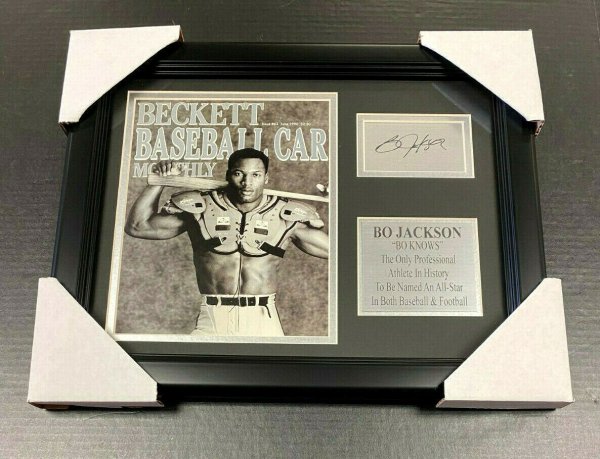 Bo Jackson Autographed Memorabilia | Signed Photo, Jersey, Collectibles ...