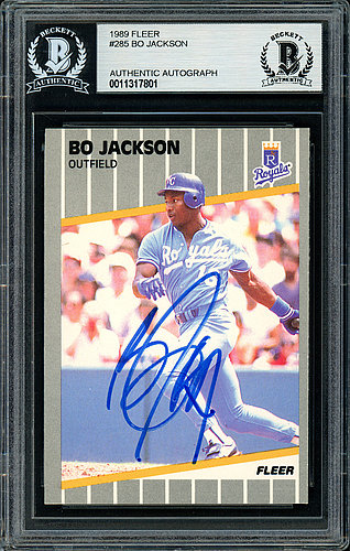 Bo Jackson Autographed Memorabilia | Signed Photo, Jersey, Collectibles ...