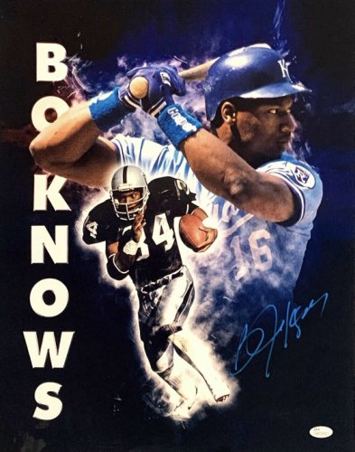 Bo Jackson Autographed Memorabilia | Signed Photo, Jersey, Collectibles ...