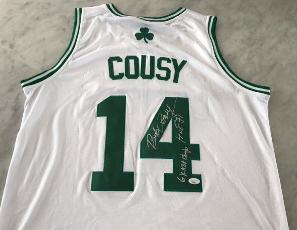 Bob Cousy Autographed Memorabilia | Signed Photo, Jersey, Collectibles ...
