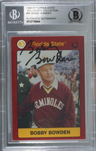 Bobby Bowden | Autographed Football Memorabilia & NCAA Merchandise