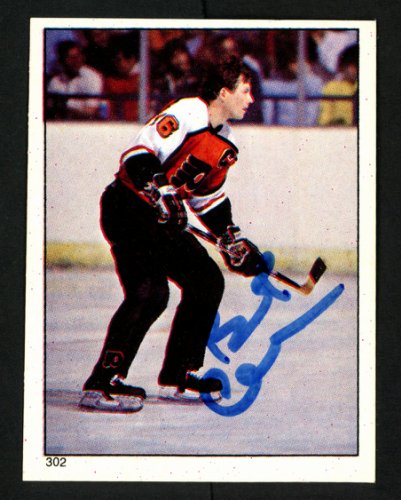 Bobby Clarke Autographed Signed 1983-84 O-Pee-Chee Sticker Card #302 ...
