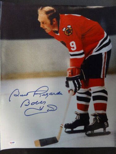 Bobby Hull | Autographed Hockey Memorabilia & NHL Merchandise