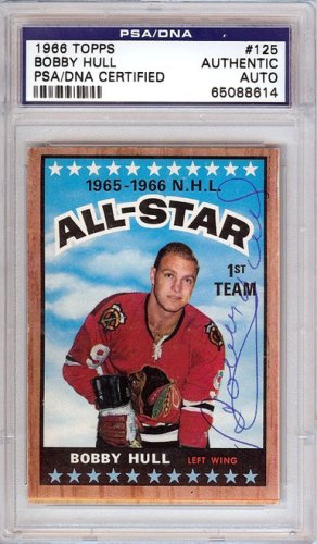 Bobby Hull | Autographed Hockey Memorabilia & NHL Merchandise