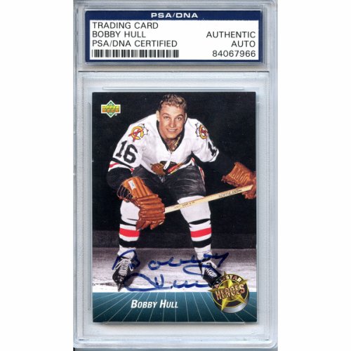 Bobby Hull | Autographed Hockey Memorabilia & NHL Merchandise