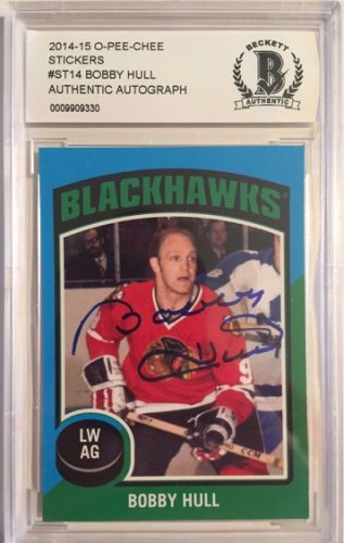 Bobby Hull | Autographed Hockey Memorabilia & NHL Merchandise