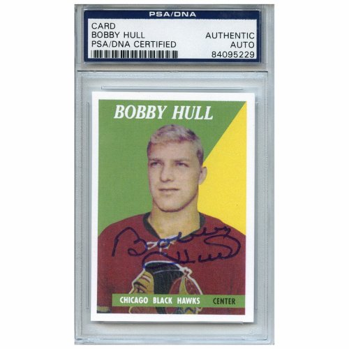 Bobby Hull | Autographed Hockey Memorabilia & NHL Merchandise