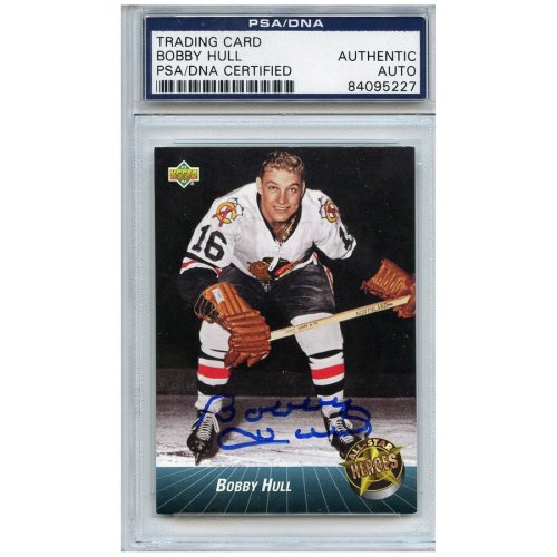 Bobby Hull | Autographed Hockey Memorabilia & NHL Merchandise