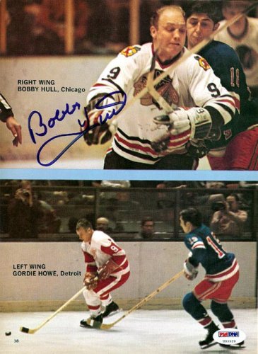 Bobby Hull | Autographed Hockey Memorabilia & NHL Merchandise