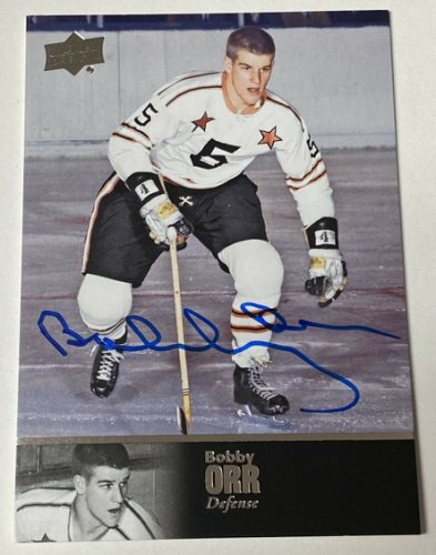 Bobby Orr | Autographed Hockey Memorabilia & NHL Merchandise