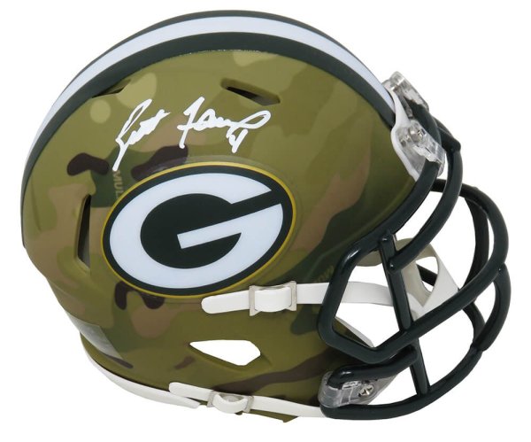 Autographed Green Bay Packers Mini Helmets | Signed Mini Helmets