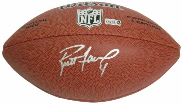 Brett Favre | Autographed Football Memorabilia & NFL Merchandise