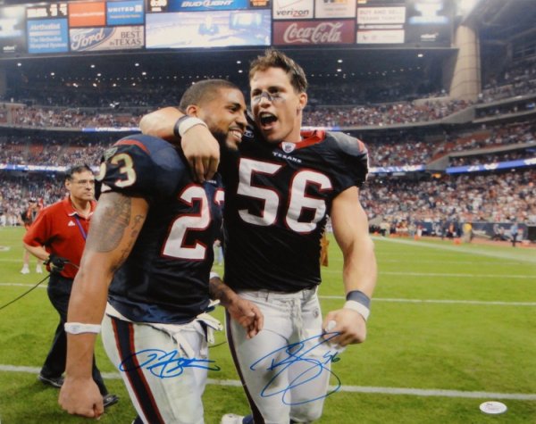 Brian Cushing Autographed Memorabilia | Signed Photo, Jersey ...