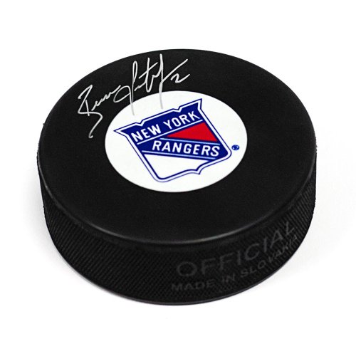 New York Rangers Autographed Pucks | Signed Rangers Pucks