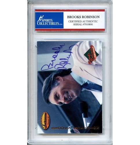 Brooks Robinson Autographed Memorabilia | Signed Photo, Jersey ...
