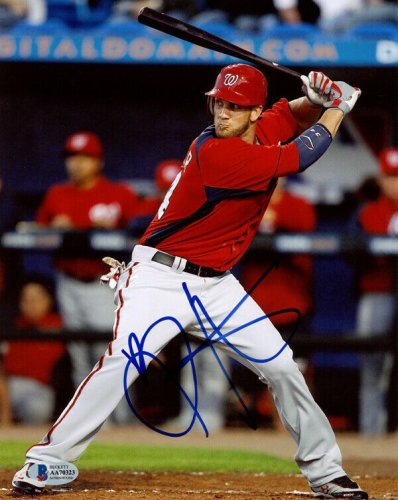 Bryce Harper | Autographed Baseball Memorabilia & MLB Merchandise