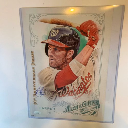 Bryce Harper | Autographed Baseball Memorabilia & MLB Merchandise