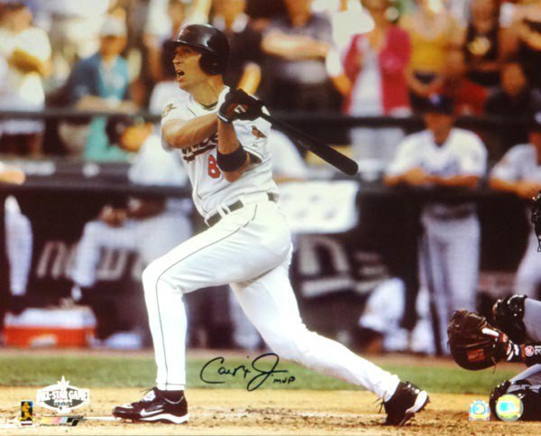 Cal Ripken Jr. Autographed Memorabilia | Signed Photo, Jersey ...