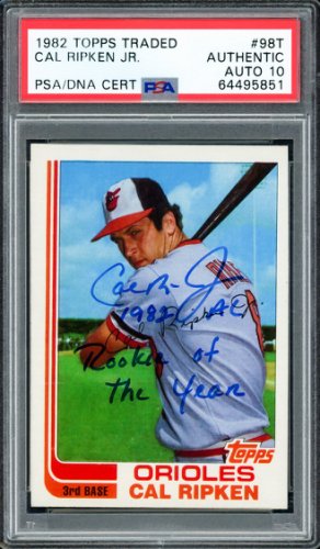 Cal Ripken Jr. Autographed Memorabilia | Signed Photo, Jersey ...