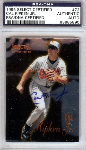 Cal Ripken Jr. Autographed Memorabilia | Signed Photo, Jersey ...