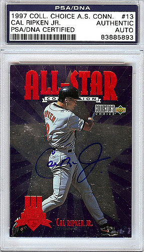 Cal Ripken Jr. Autographed Memorabilia | Signed Photo, Jersey ...