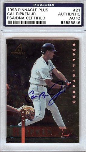 Cal Ripken Jr. Autographed Memorabilia | Signed Photo, Jersey ...