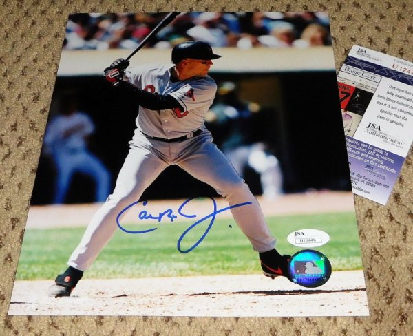Cal Ripken Jr. Autographed Memorabilia | Signed Photo, Jersey ...