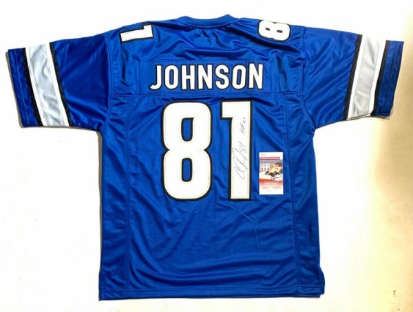 Calvin Johnson Autographed Memorabilia | Signed Photo, Jersey ...