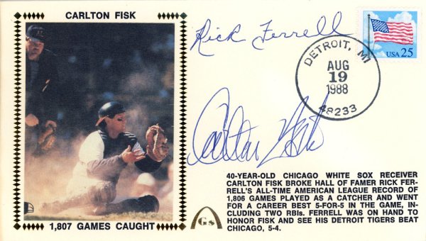 Carlton Fisk Autographed Memorabilia | Signed Photo, Jersey ...