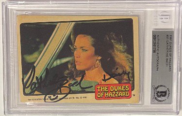 Catherine Bach Autographed Signed 1981 The Dukes of Hazzard Trading ...