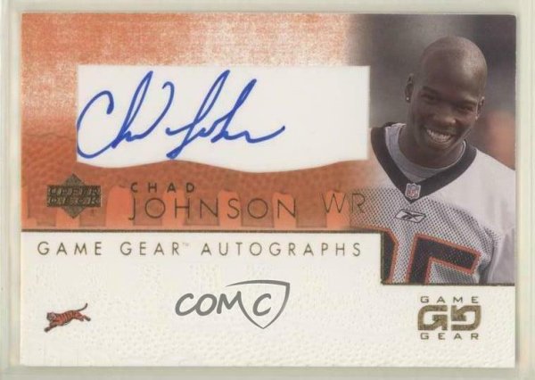 Chad Johnson Autographed Memorabilia | Signed Photo, Jersey ...