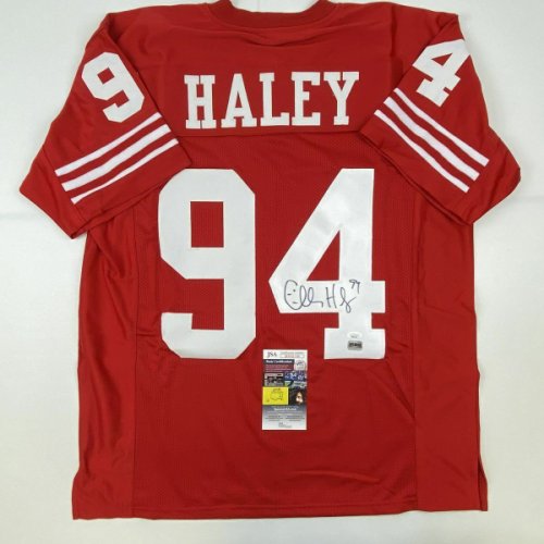 Charles Haley Autographed Memorabilia | Signed Photo, Jersey ...
