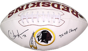 Autographed Footballs | Washington Redskins | Signed Collectibles ...