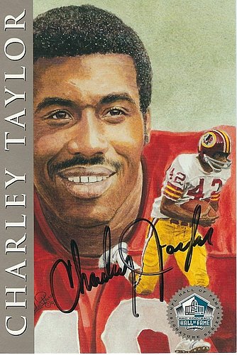 Charley Taylor Autographed Memorabilia | Signed Photo, Jersey ...