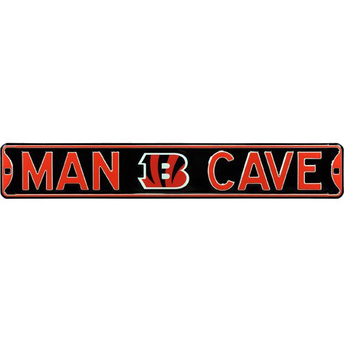 Cincinnati Bengals Man Cave Authentic Street Sign