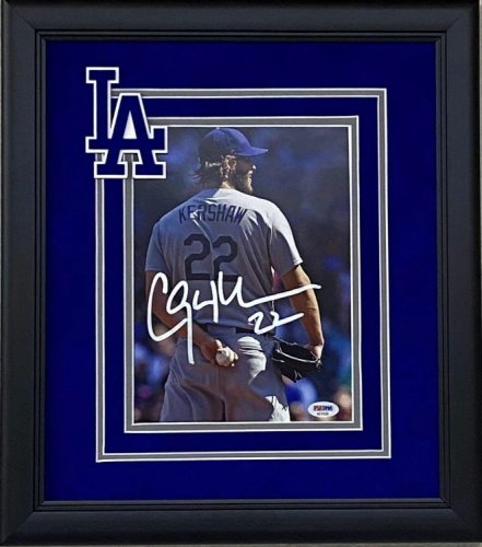 Clayton Kershaw Autographed Memorabilia | Signed Photo, Jersey, Collectibles & Merchandise