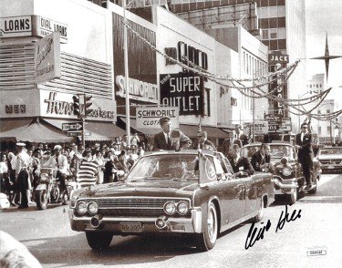 Clinton Clint Hill Autographed Signed Secret Service JFK Assassination ...