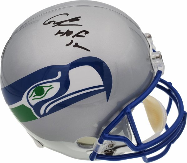 Seattle Seahawks Autographed Full Size Helmets | Signed Helmets