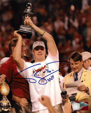 Craig Krenzel Autographed Signed Ohio State Buckeyes 8x10 Photo #16 MVP ...