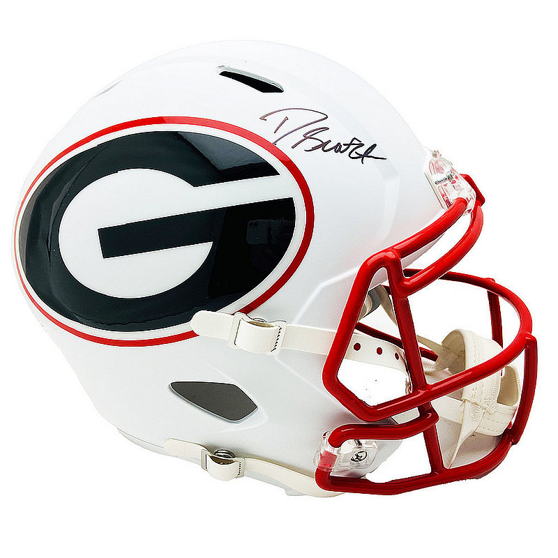 Georgia Bulldogs Autographed Full Size Helmets | Signed Helmets