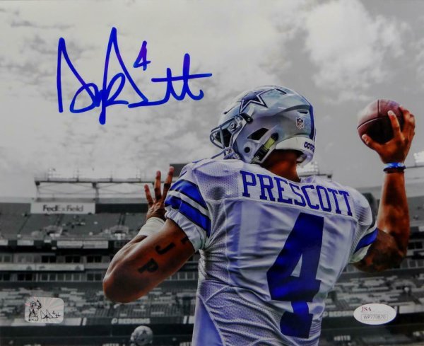 Dak Prescott Autographed Memorabilia | Signed Photo, Jersey ...