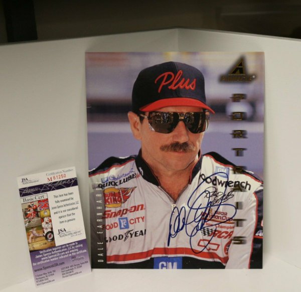 Dale Earnhardt Autographed Memorabilia | Signed Photo, Jersey ...