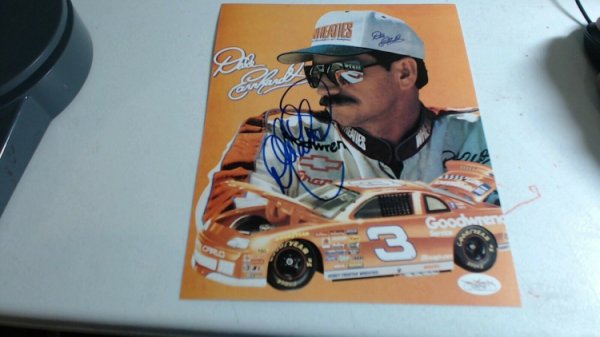 Dale Earnhardt Autographed Memorabilia | Signed Photo, Jersey ...