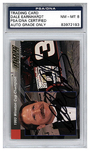 Dale Earnhardt Autographed Memorabilia | Signed Photo, Jersey ...