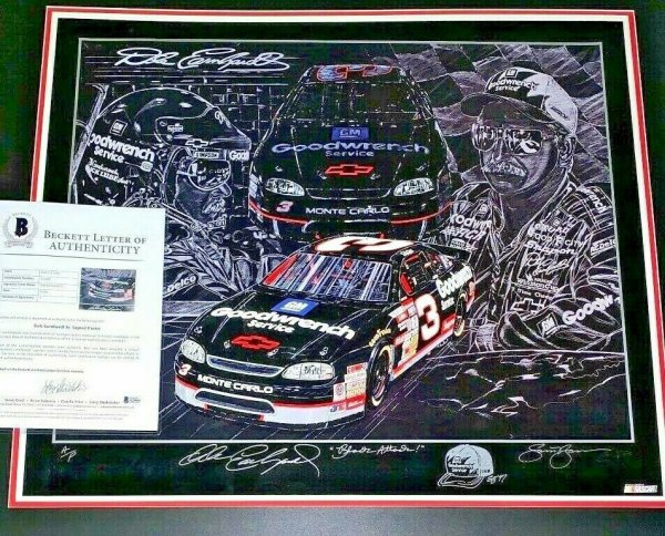 Dale Earnhardt Sr Autographed Memorabilia | Signed Photo, Jersey ...