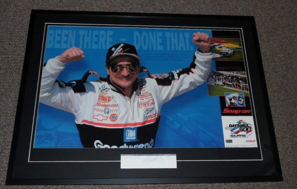 Dale Earnhardt Sr Autographed Memorabilia | Signed Photo, Jersey ...