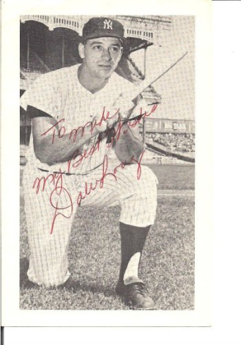 Dale Long Autographed Memorabilia | Signed Photo, Jersey, Collectibles ...