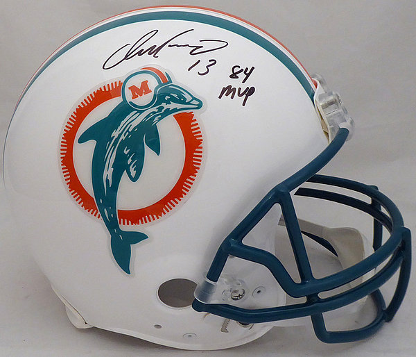 Miami Dolphins Autographed Full Size Helmets | Signed Helmets