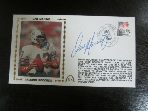 Dan Marino | Autographed Football Memorabilia & NFL Merchandise